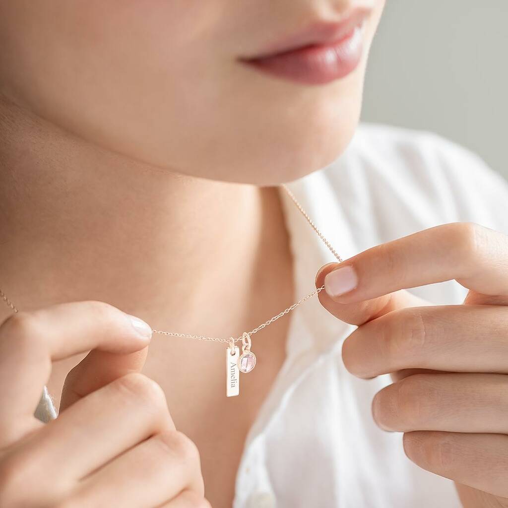 Daniella Personalised Name Necklace By Bloom Boutique ...