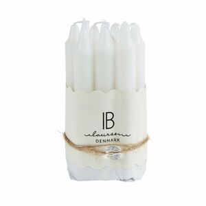 Pack Of 10 Tapered Slim Candles By Attic Room | notonthehighstreet.com