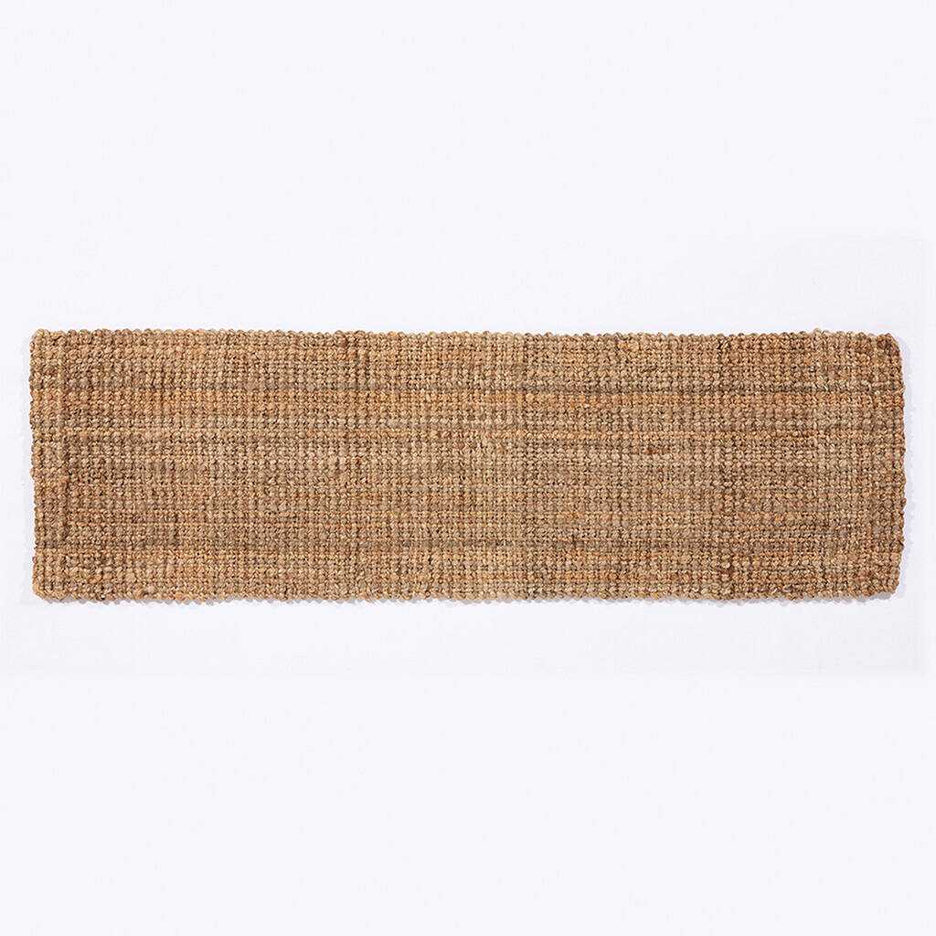 Sandsend Natural Handwoven Jute Door Mat By Dibor | notonthehighstreet.com