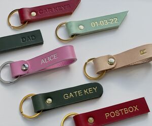 Engraved & Personalised Keyrings UK | notonthehighstreet.com