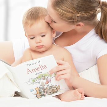Personalised New Baby Story Book By Letterfest | notonthehighstreet.com
