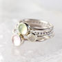 Create Your Own Gemstone Stacking Ring By Alison Moore Designs ...