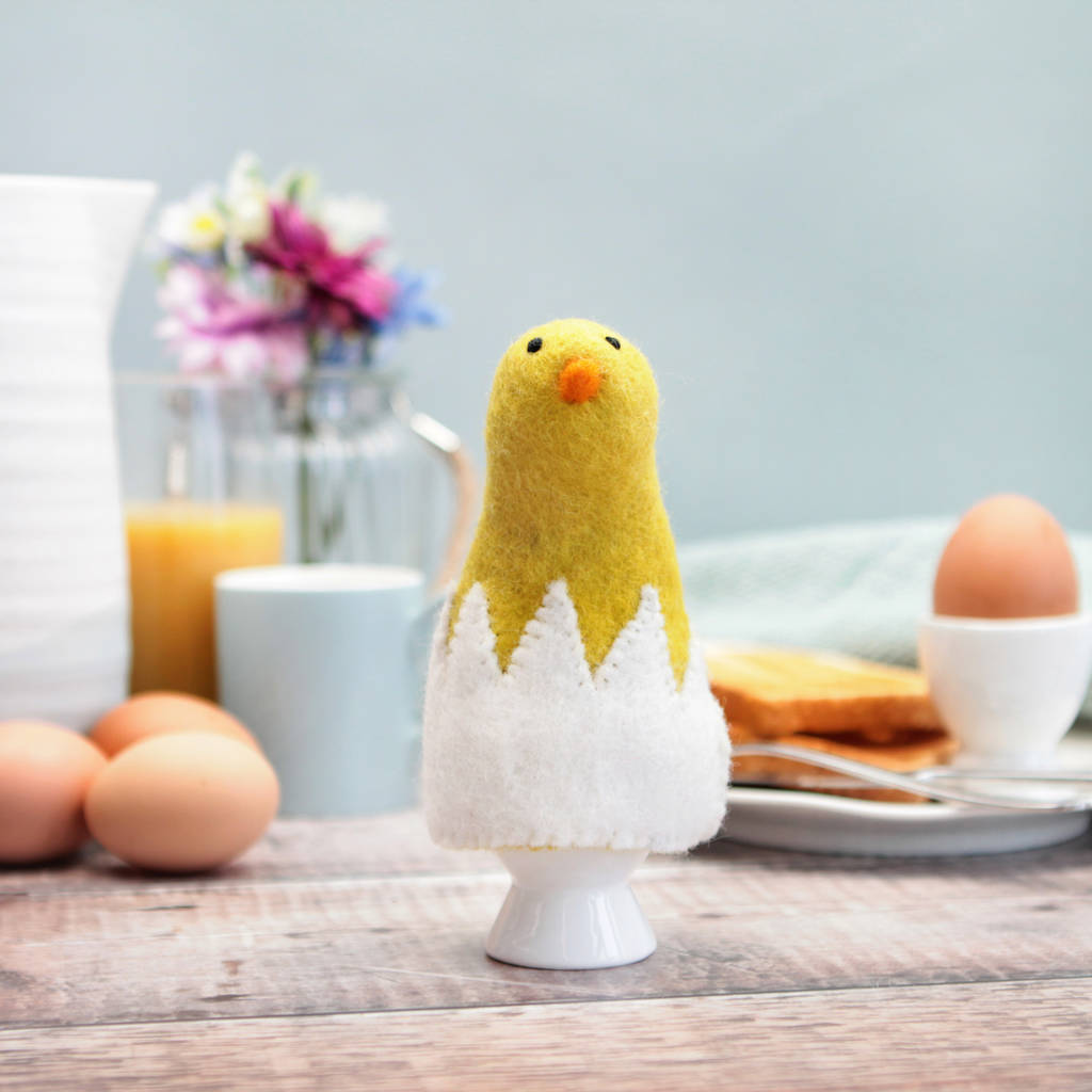 personalised felt easter egg cosy by postbox party | notonthehighstreet.com