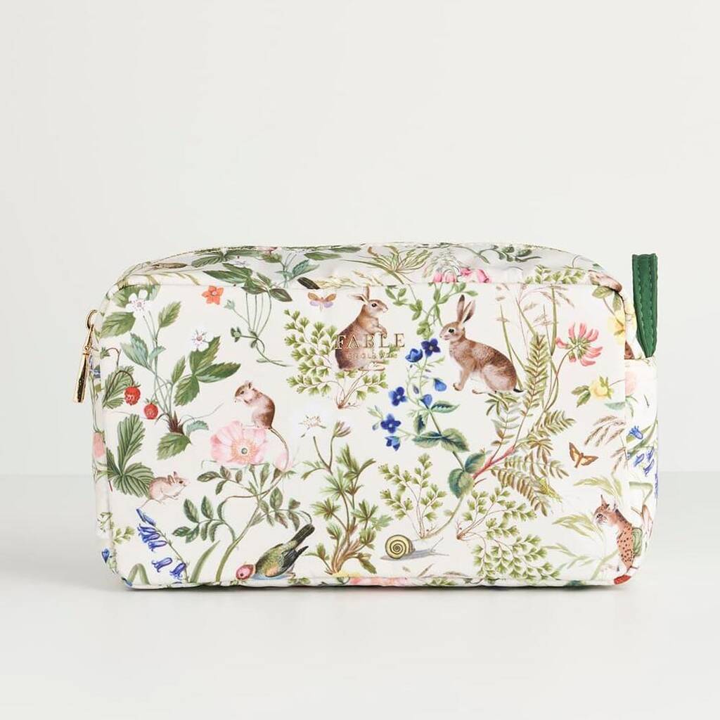 Meadow Creatures Marshmallow Travel Pouch By Fable England