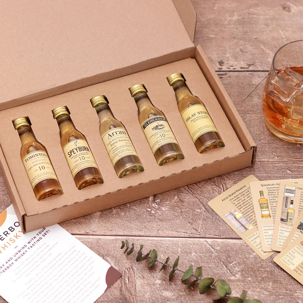 Whisky Tasting Set By Letterbox Gifts | notonthehighstreet.com