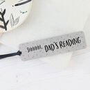 Bookmark For Daddy Or Dad By Pink And Turquoise | notonthehighstreet.com