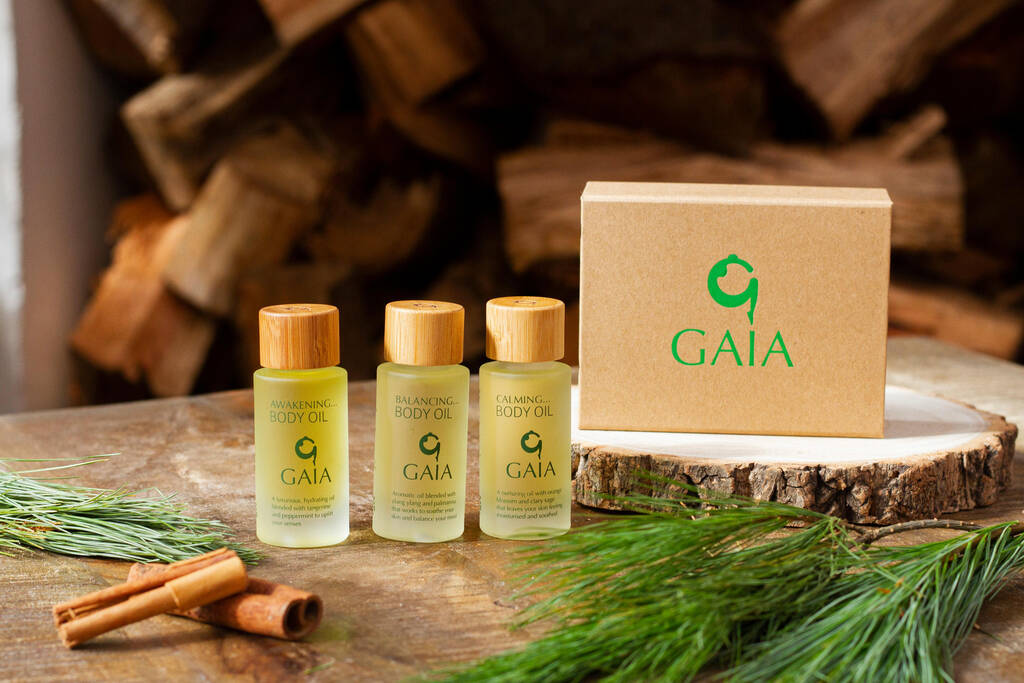 Gaia Skincare Mini Body Oil Trio By GAIA Skincare