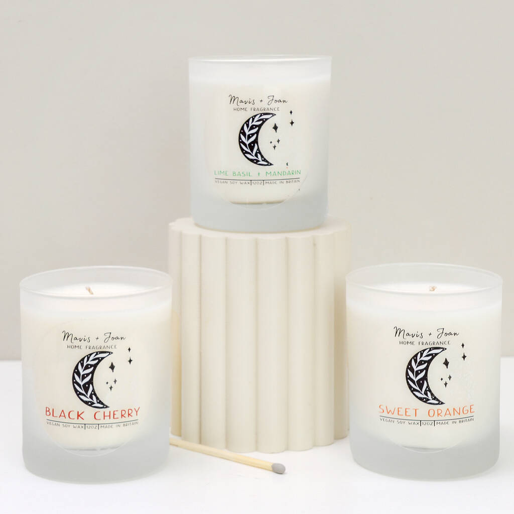 Lime Basil And Mandarin Scented Soy Wax Candle By Rebecca Kitching ...