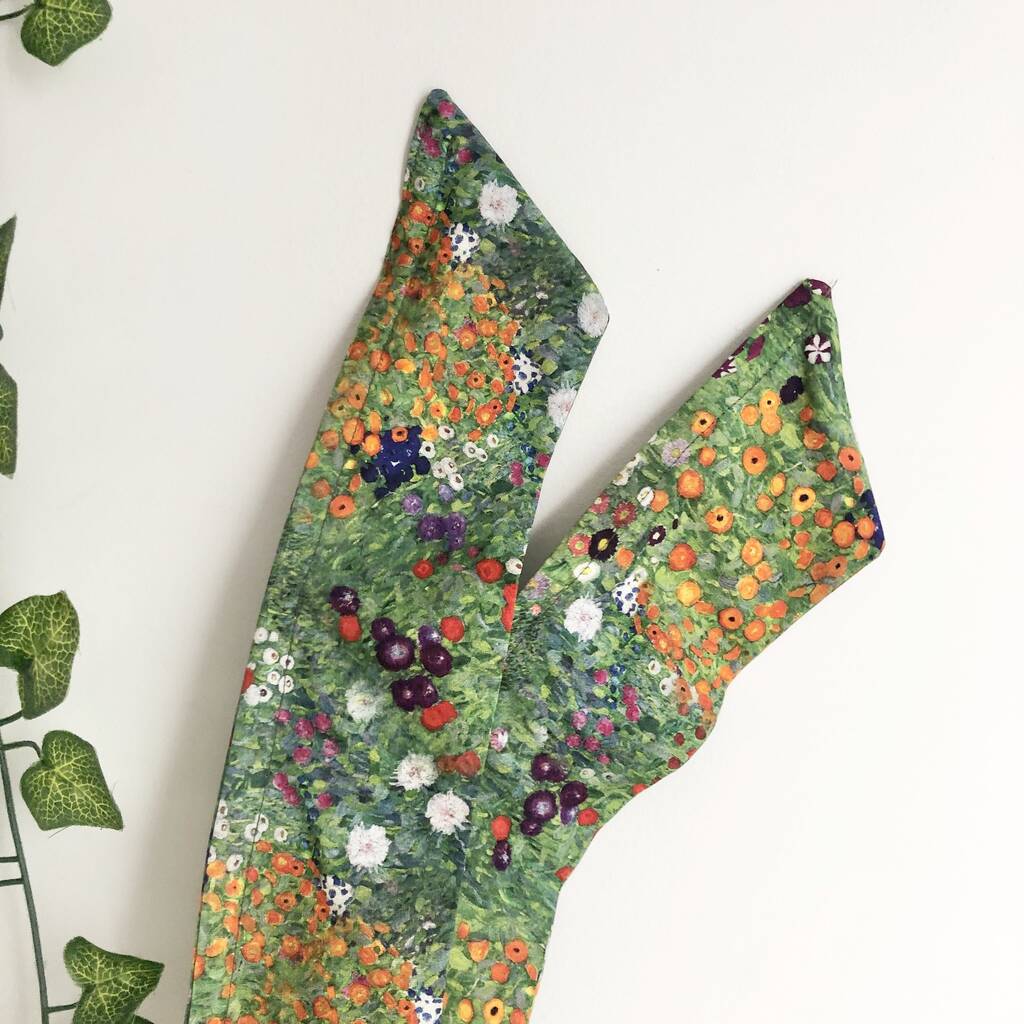 Flower Garden Print Wide Headban By Mustard Monday