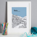 Personalised Porto Print By Tessa Galloway Illustration ...