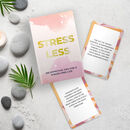 Stress Less Lifestyle Cards By Gift Republic | notonthehighstreet.com