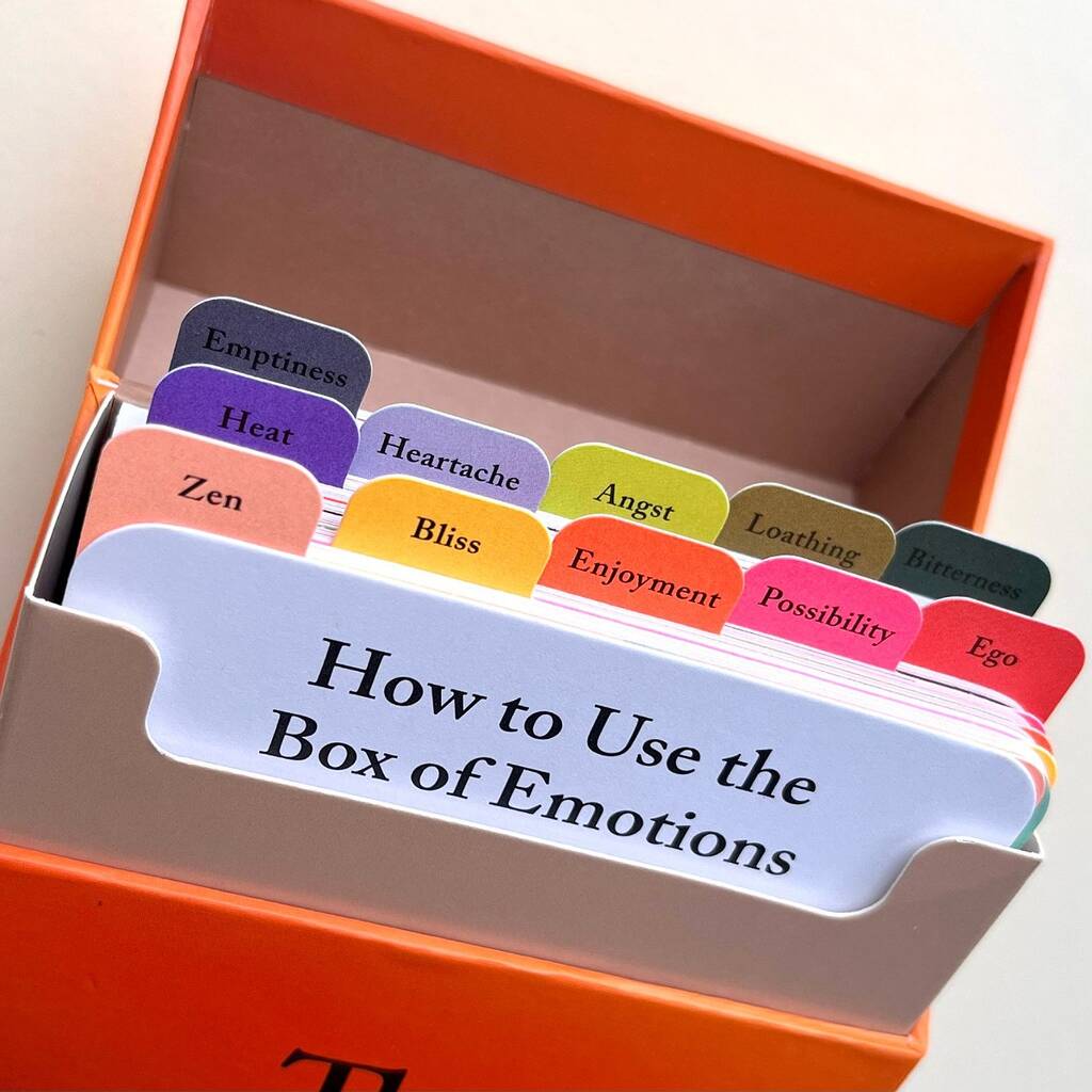 The Box Of Emotions Cards By Nest Gifts