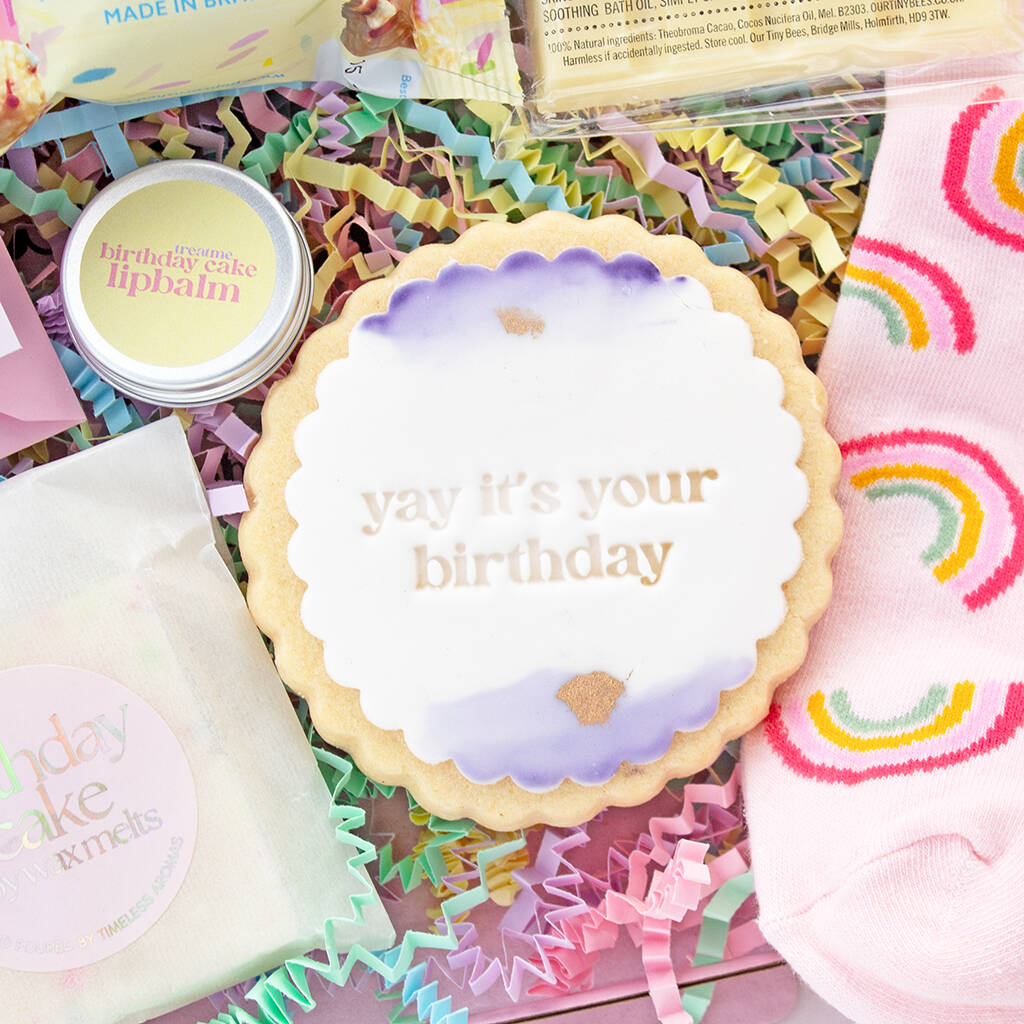 Birthday Wishes Ready To Go Treat Box By TreatBox | notonthehighstreet.com