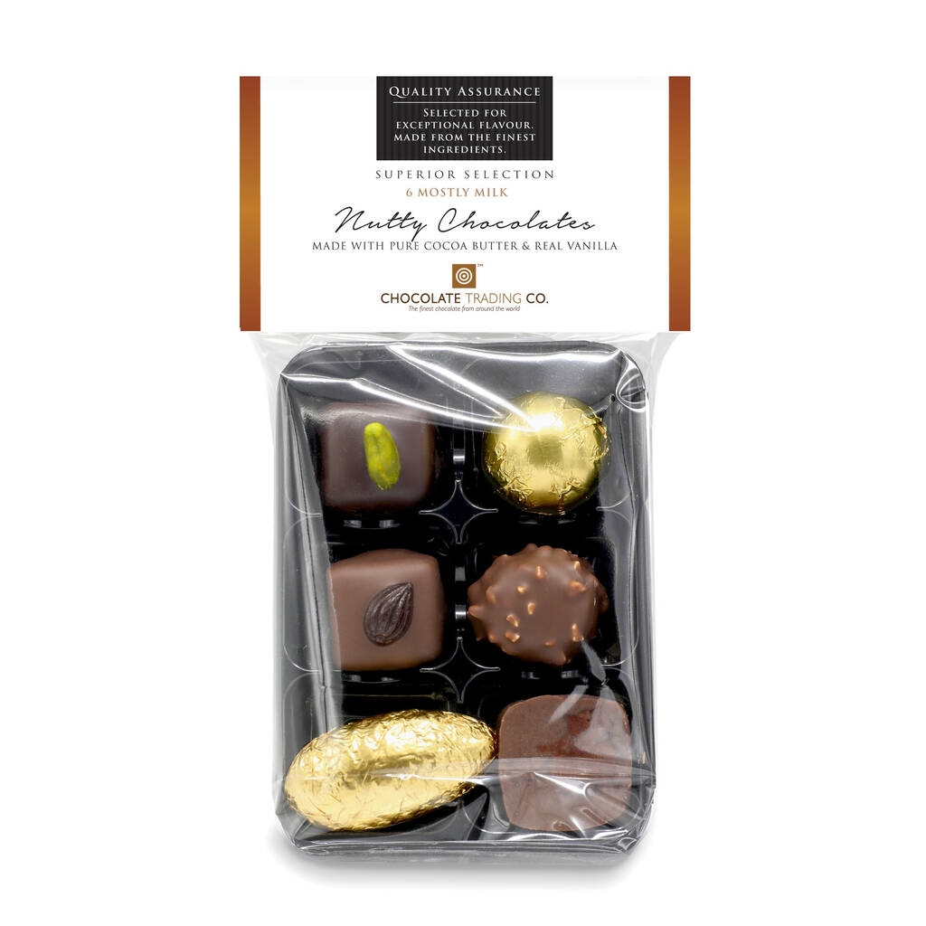 Superior Selection Nutty Chocolate Selection Gift Pack By The Chocolate ...