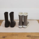 Personalised Family Boot And Shoe Mat By Matly | notonthehighstreet.com
