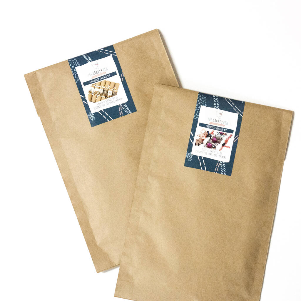 Eco Cracker Making Kit By The Crafty Hen | notonthehighstreet.com