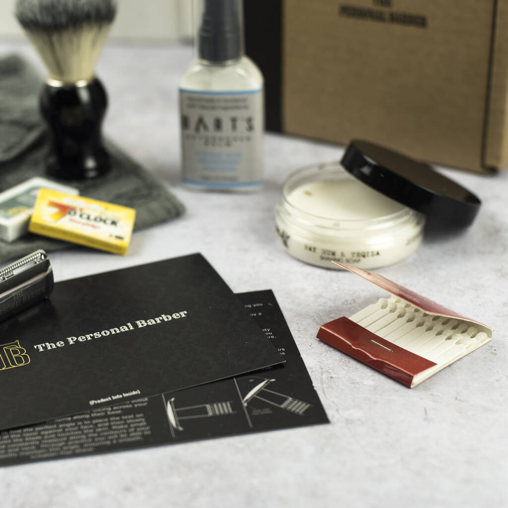 The Manly Gentleman's Shaving Kit By The Personal Barber ...