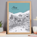 Personalised Nice Print By Tessa Galloway Illustration ...