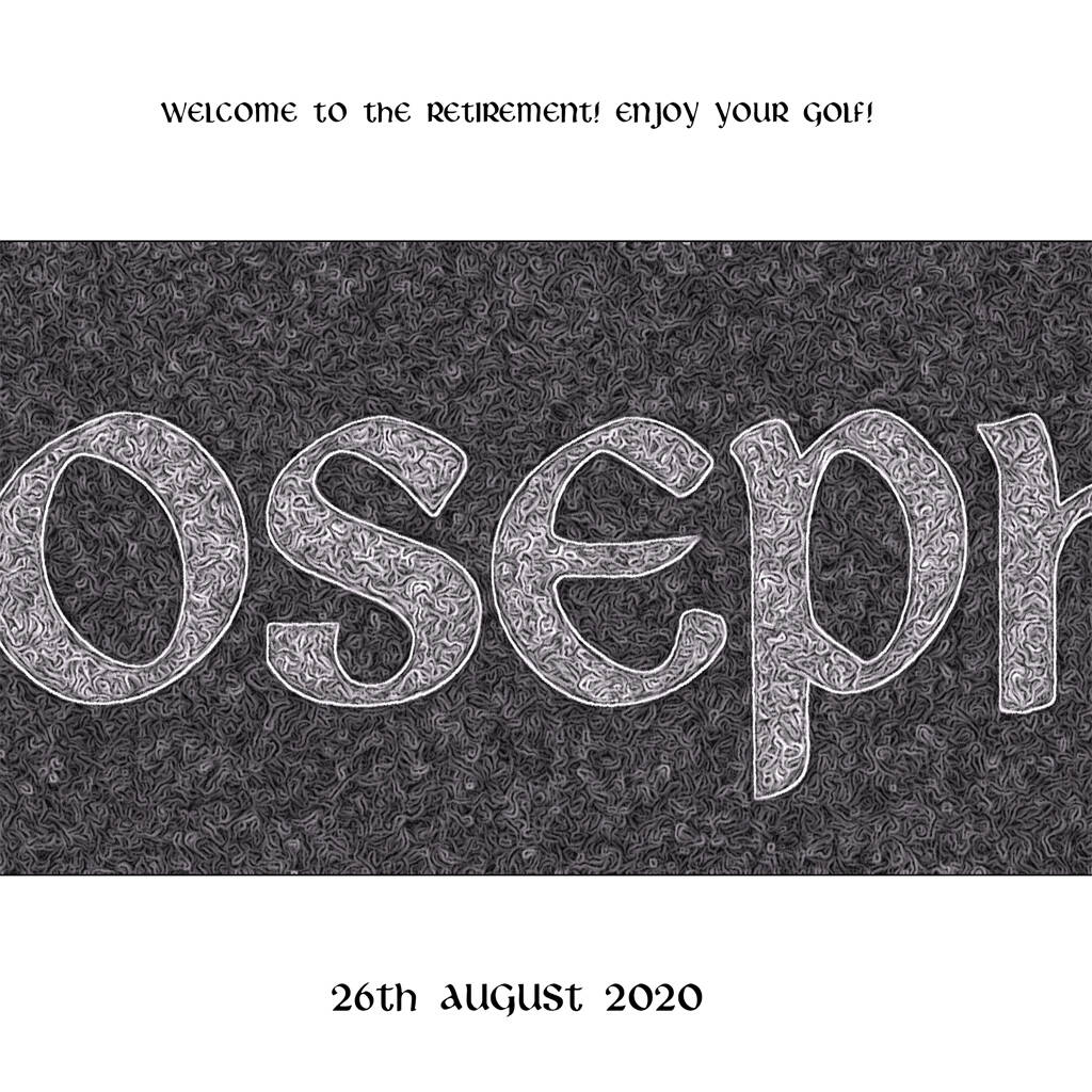 Personalised Name Print By Elevencorners | notonthehighstreet.com