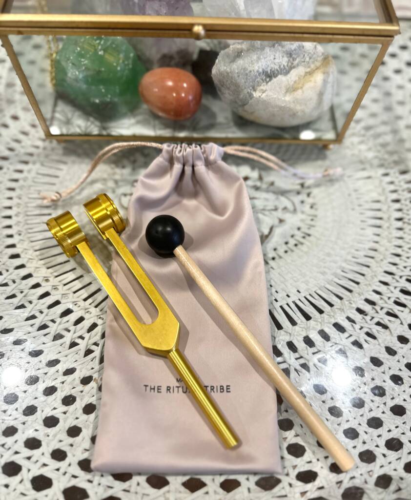 Chakra Tuning Fork Kit ~ Root 194.18 Hz By LILLY + BO | notonthehighstreet.com