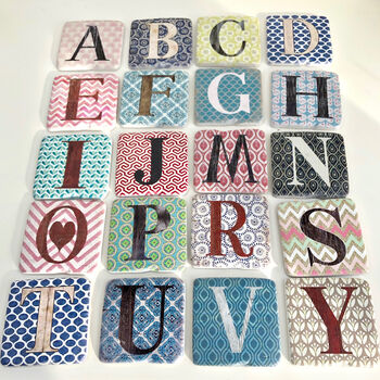 Alphabet Letter Coaster By Pink Pineapple Home & Gifts ...