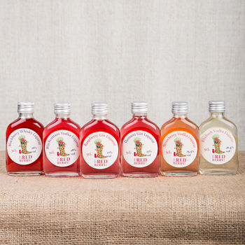 Christmas Stocking Fillers 10 Mini Liqueurs By The Little Red Berry Co ...