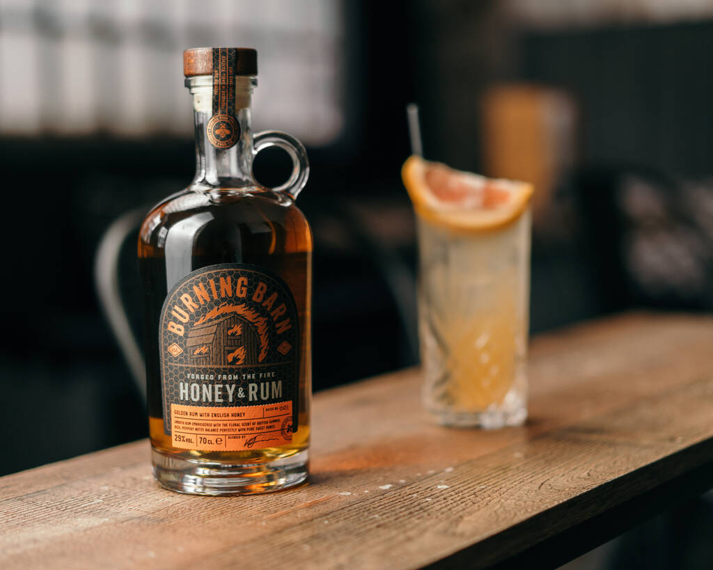 Honey And Rum Liqueur By Burning Barn