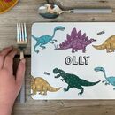 Dinosaur Placemat By Hendog Designs | notonthehighstreet.com