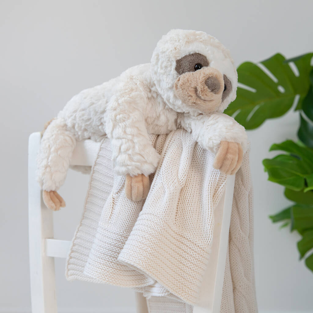 Sloth Soft Toy By Twenty-Seven | notonthehighstreet.com