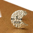 moon with initial star bracelet by a ring a day | notonthehighstreet.com