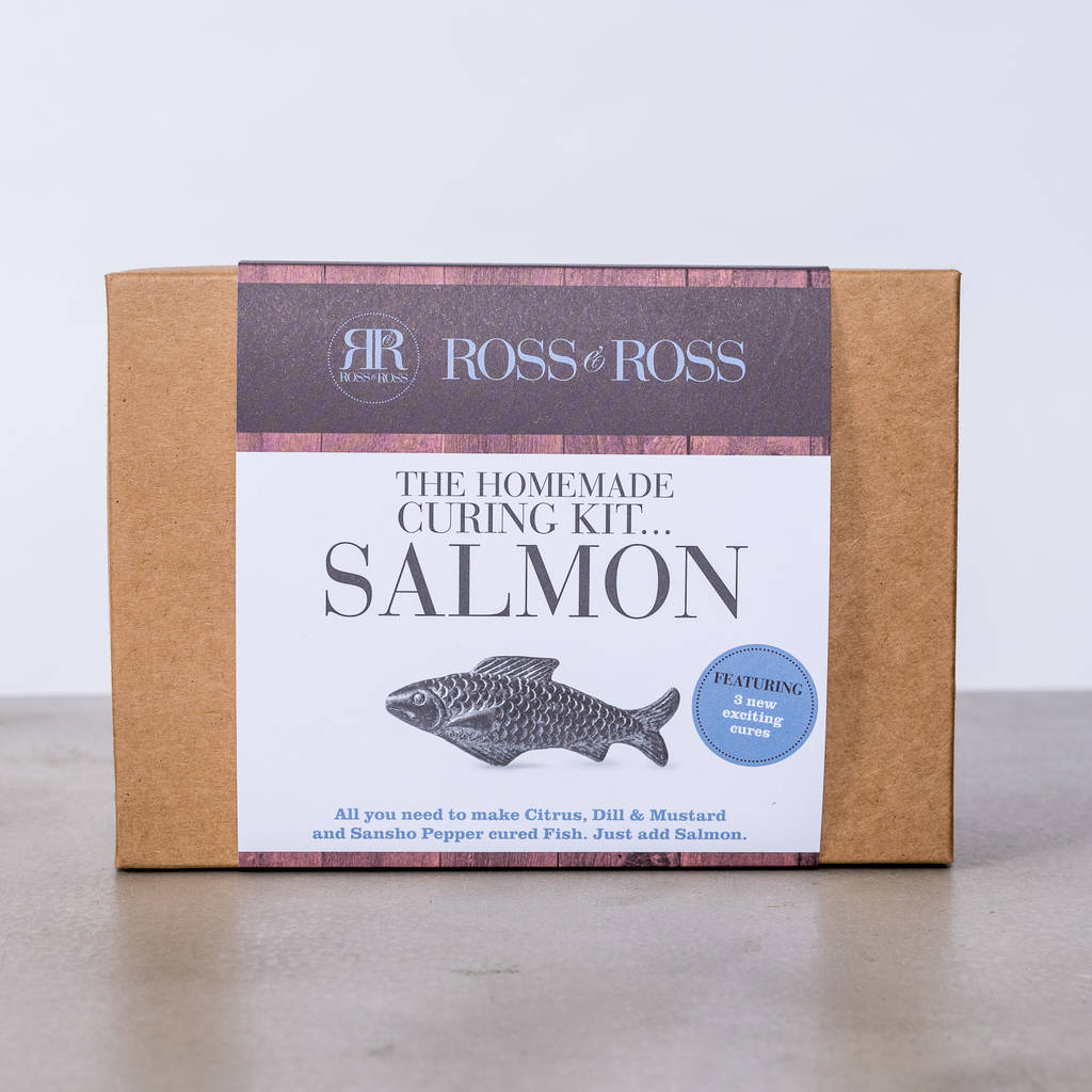 new make your own cured salmon kit by ross & ross | notonthehighstreet.com