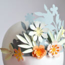 Paper Flower Wreath Craft Kit By May Contain Glitter ...