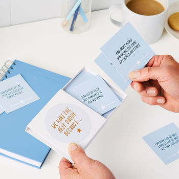 Personalised Brilliant Dad Notes By Martha Brook | notonthehighstreet.com