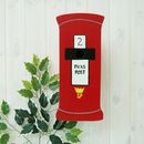Personalised Post Box Bird Box By Lindleywood | notonthehighstreet.com