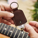 Personalised Guitar Plectrum Keyring By Vida Vida | notonthehighstreet.com