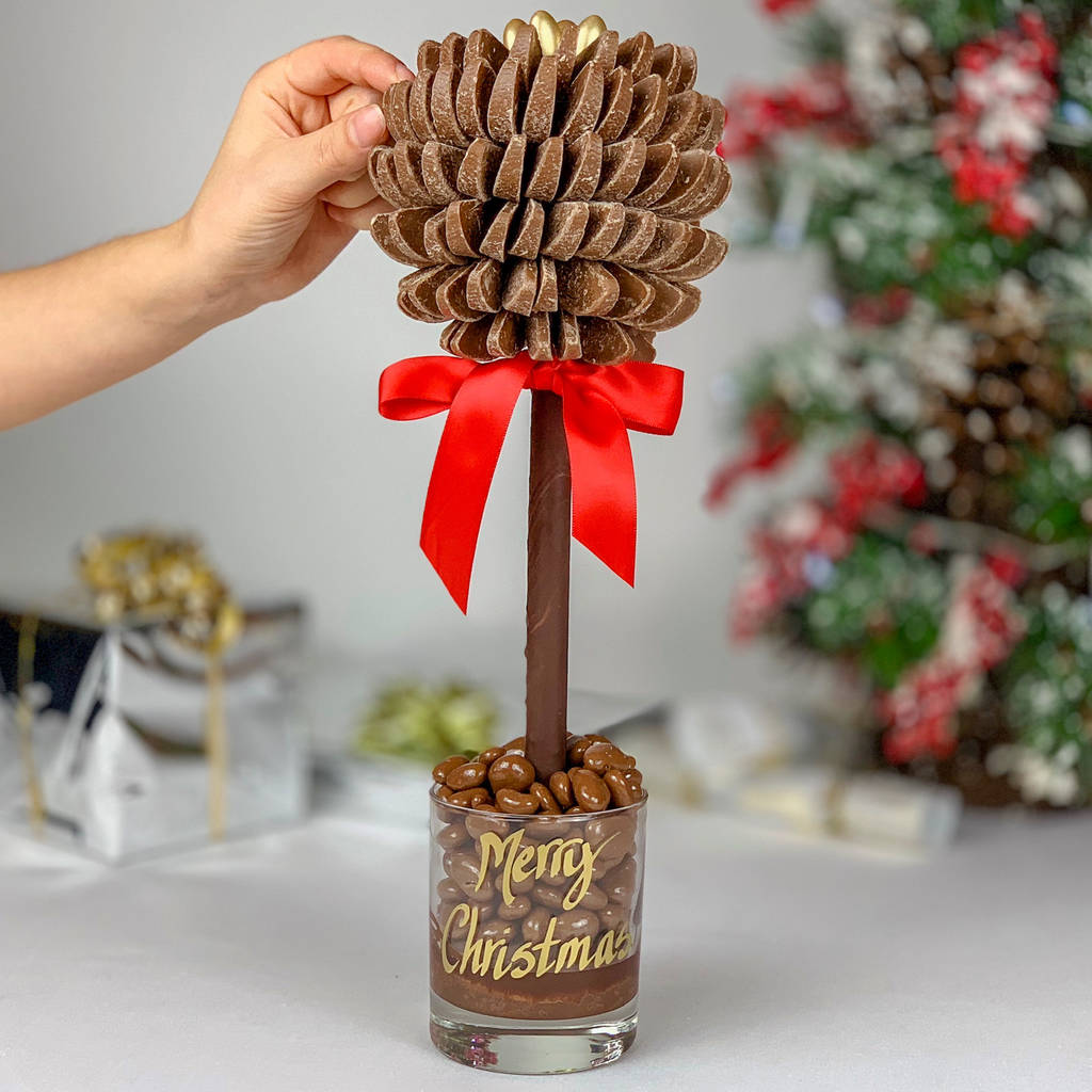 mini terry's chocolate orange tree by sweet trees | notonthehighstreet.com