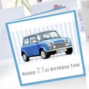 Personalised Mini Cooper Print By Amanda Hancocks | notonthehighstreet.com