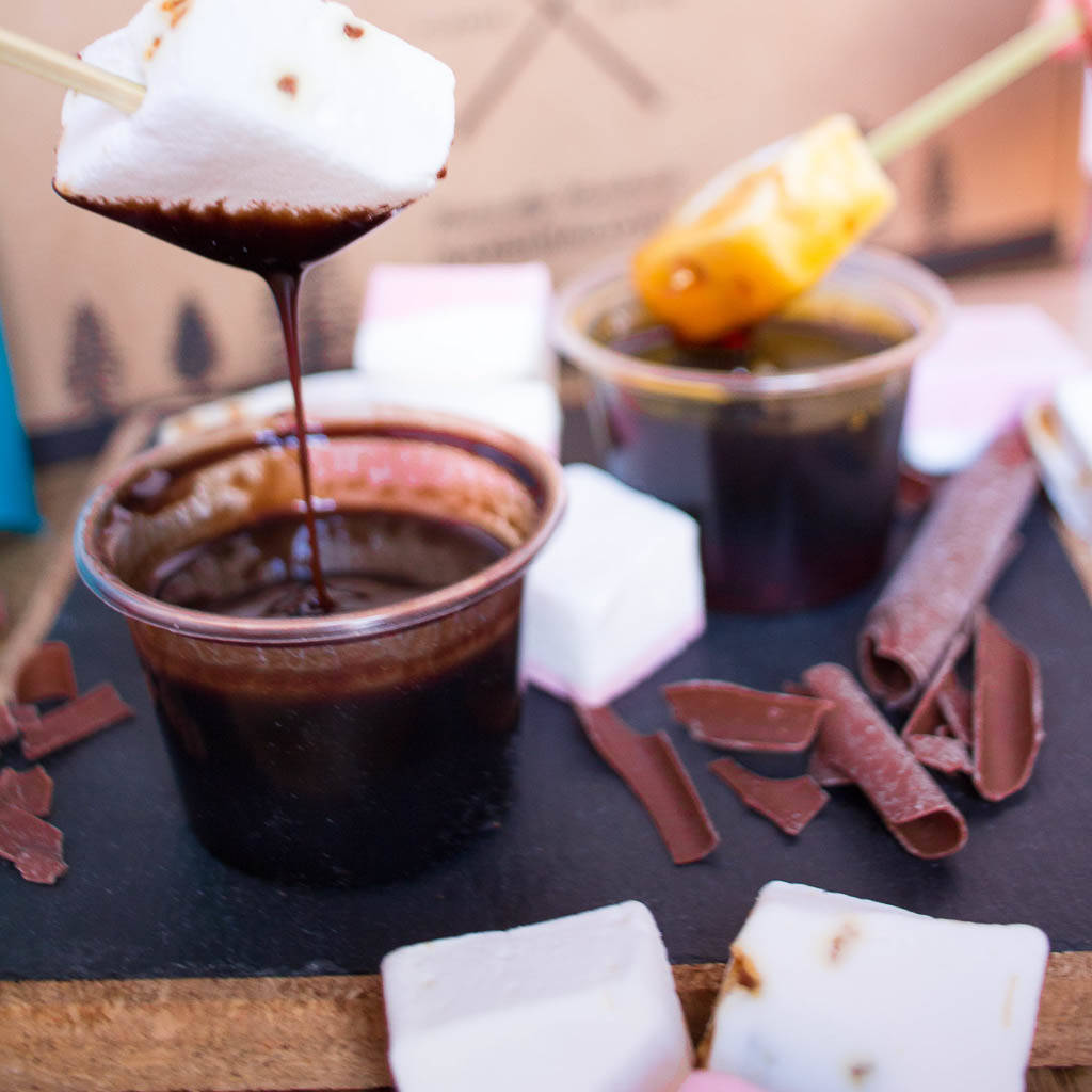 chocolate lovers marshmallow toasting kit and dip by the naked ...