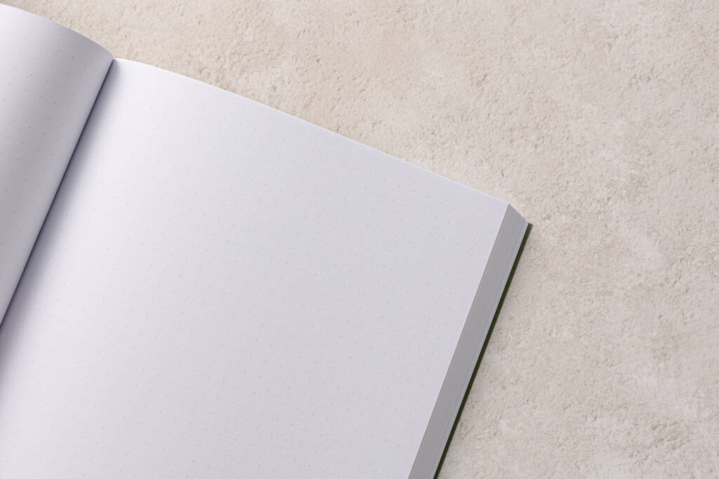 A5 Bullet Journal Notebook Mid Green By LSW London | notonthehighstreet.com