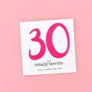 30 and totally terrific 30th birthday card by mrs l cards ...