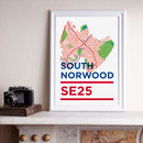 Se25 South Norwood A3 Print By Sold | notonthehighstreet.com