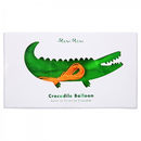 crocodile large foil balloon by little lulubel | notonthehighstreet.com