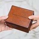 'daddy's Cufflinks' Leather Stud Box Two Colours/Sizes By Ginger Rose ...