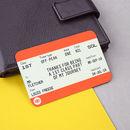 Personalised 'thank You Teacher' Train Ticket Keepsake By Of Life ...