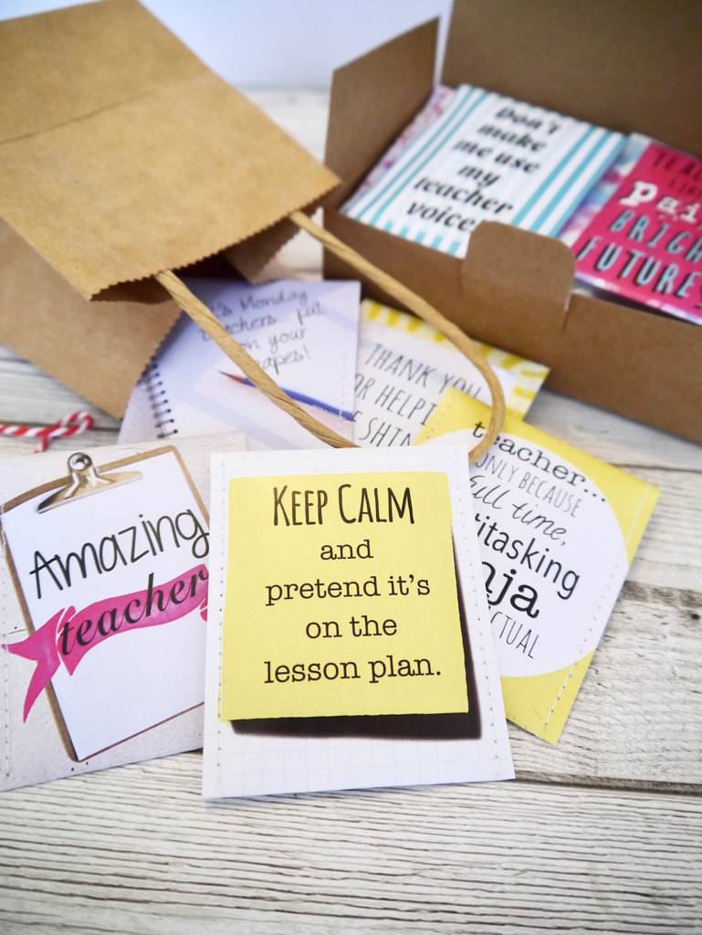 Teacher Gift: Tea Gift Set For An Amazing Teacher By Victoria Mae ...