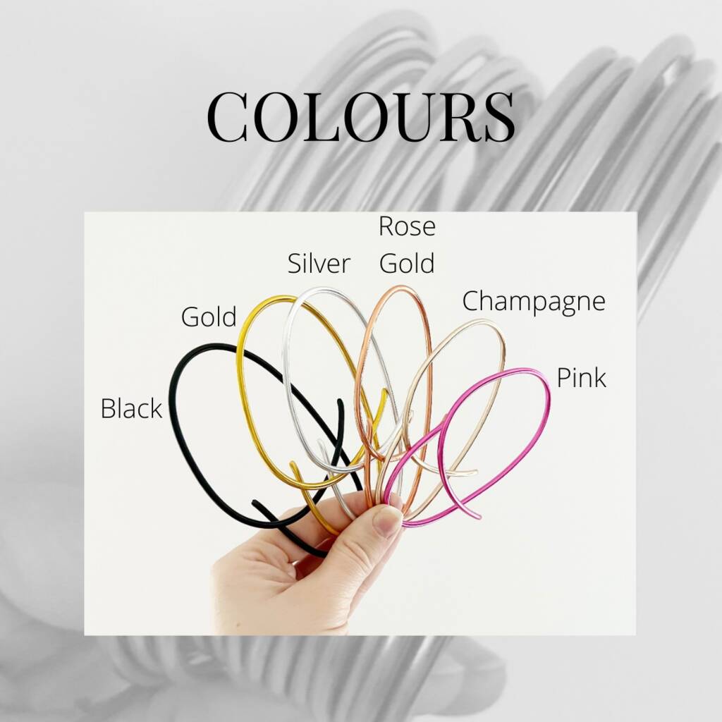 Personalised Wire Name Sign With Wooden Bead Detail By OLIVIN DESIGNS ...