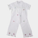 Girl's Personalised Butterfly Cotton Pj's By Mini Lunn ...
