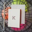 Letter Alphabet Card By Vintage Playing Cards | notonthehighstreet.com