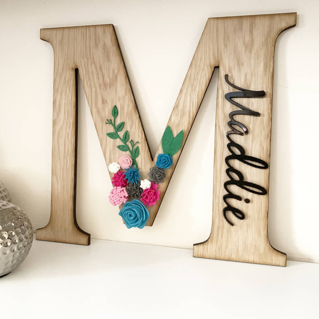 Personalised Decorative Letters By Perfect Personalised Gifts Personalised Decorative Letters By Perfect Personalised Gifts
