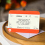 Personalised Train Ticket Graduation Card By Of Life & Lemons ...